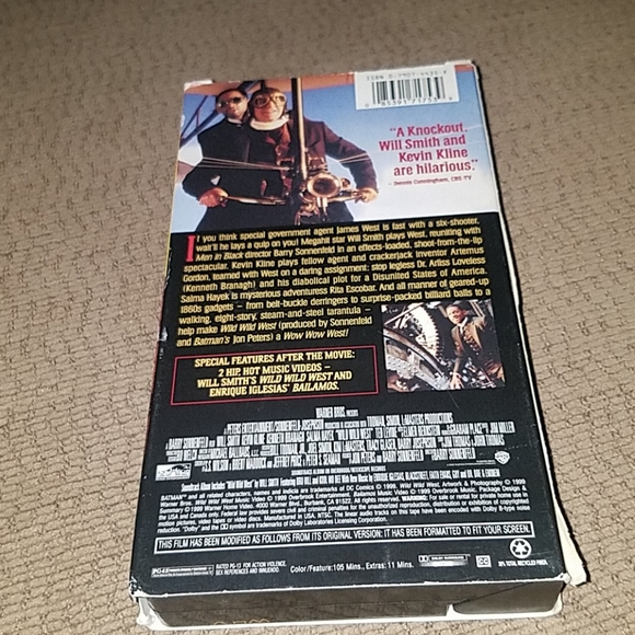 WB Home Video | Other | Vhs Wild Wild West | Poshmark